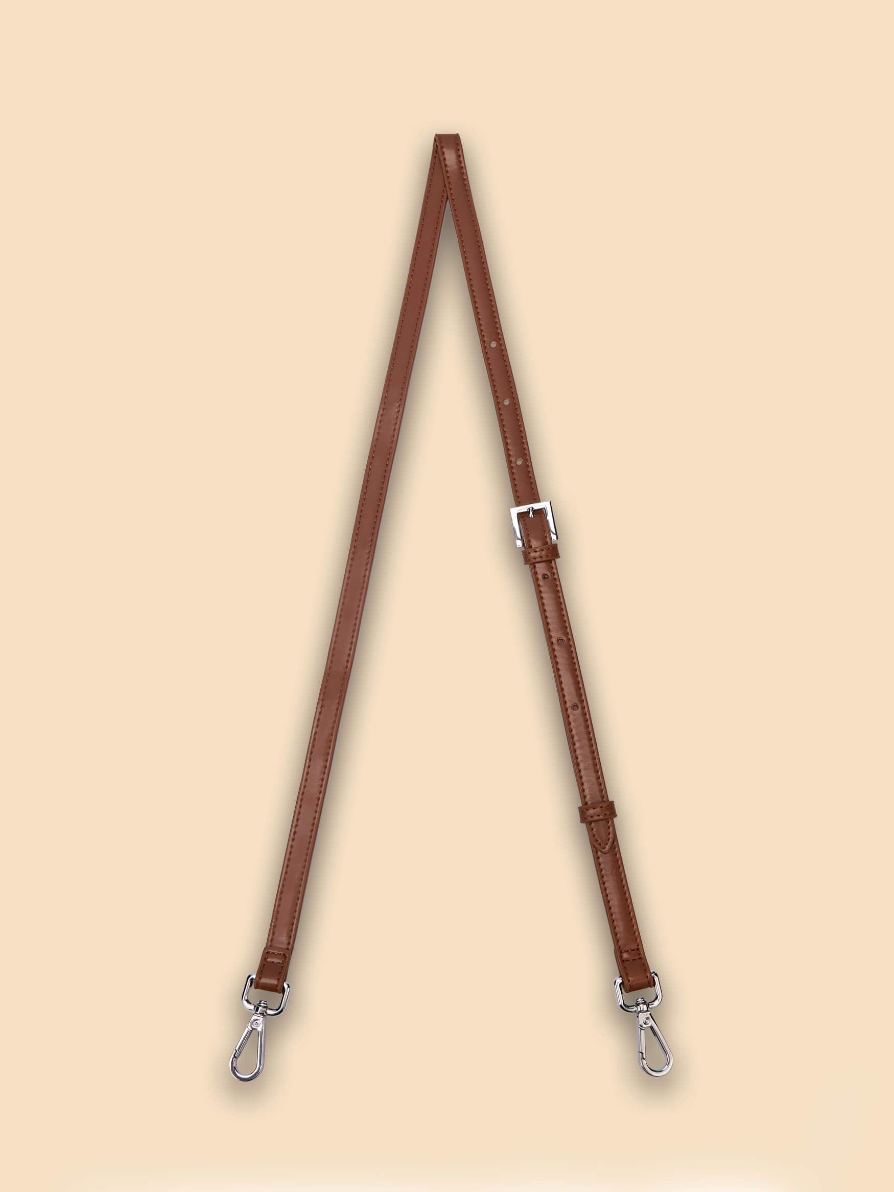 Shoulder Strap for Bag - Small Purse with Shoulder Strap Brown Silver ...