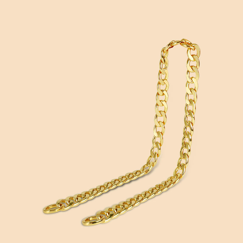 European Word Chain Strap Gold - Chain Shoulder Strap Bag -SINBONO