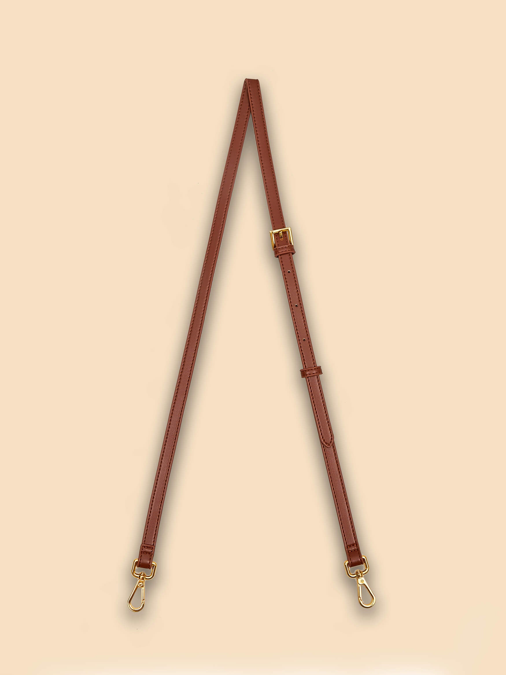 Long Brown Shoulder Strap - Sustainable Shoulder Strap -SINBONO