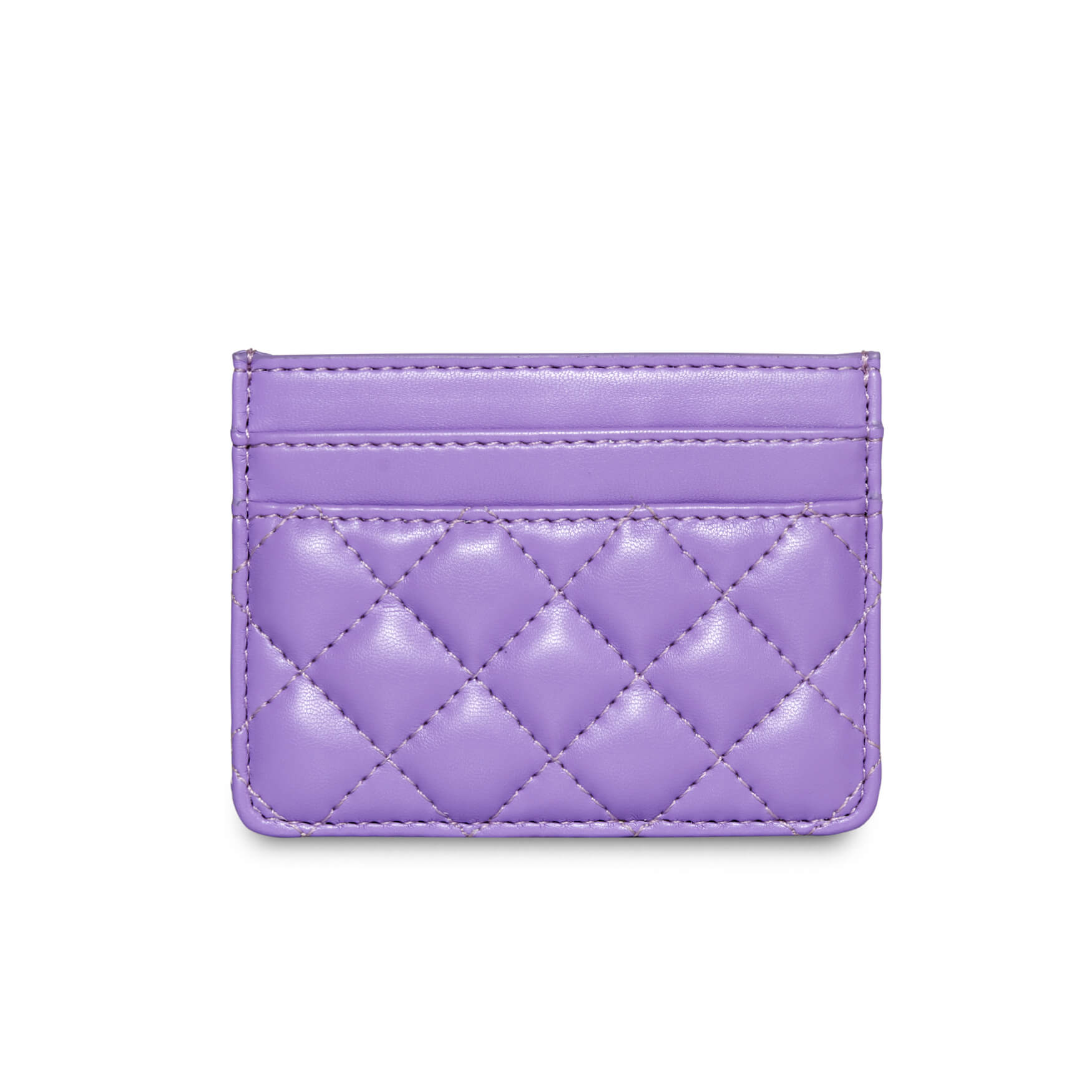Luxury Business Card Holder - Vegan Leather Business Card Wallet Purple ...