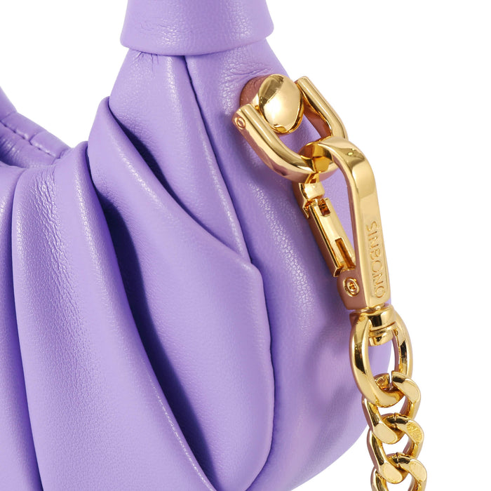 Ava Mini Crossbody Bag | Purple Mini Ava Handbag - SINBONO